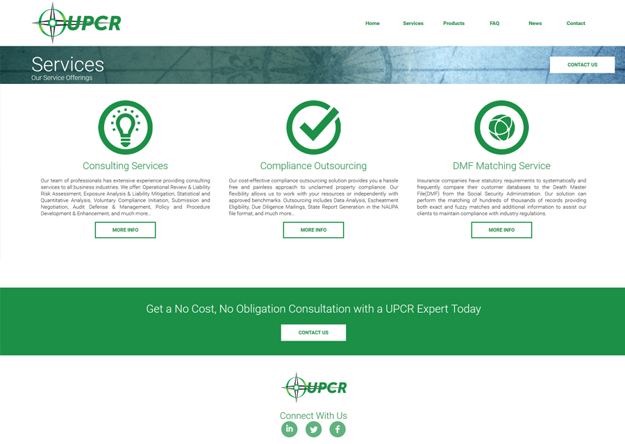 UPCR Website Design - Guido Media Design & Development