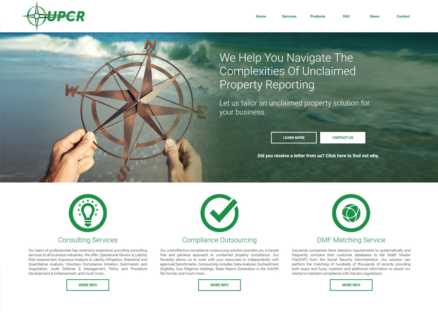 UPCR Website Design - Guido Media Design & Development